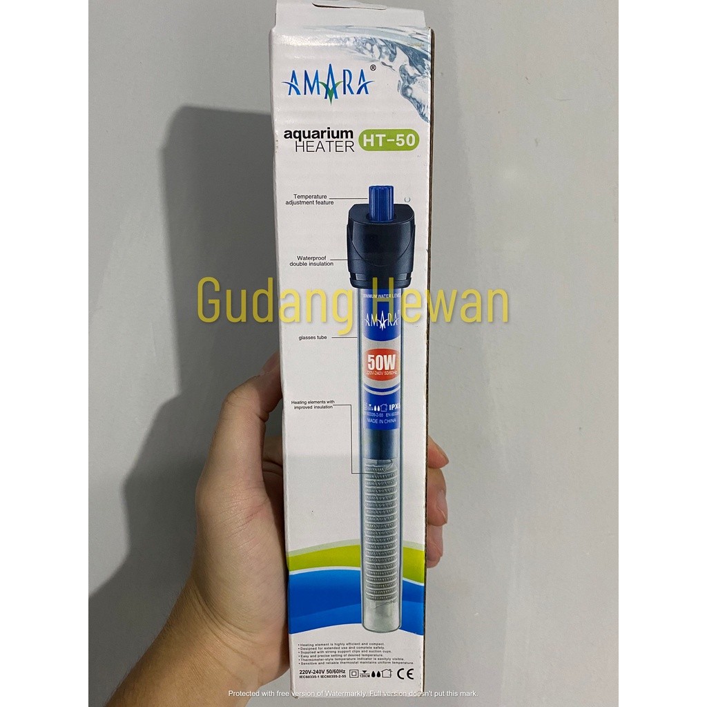 Amara HEATER - AQUARIUM HEATER - (50 - 75 - 100W) | Shopee Malaysia