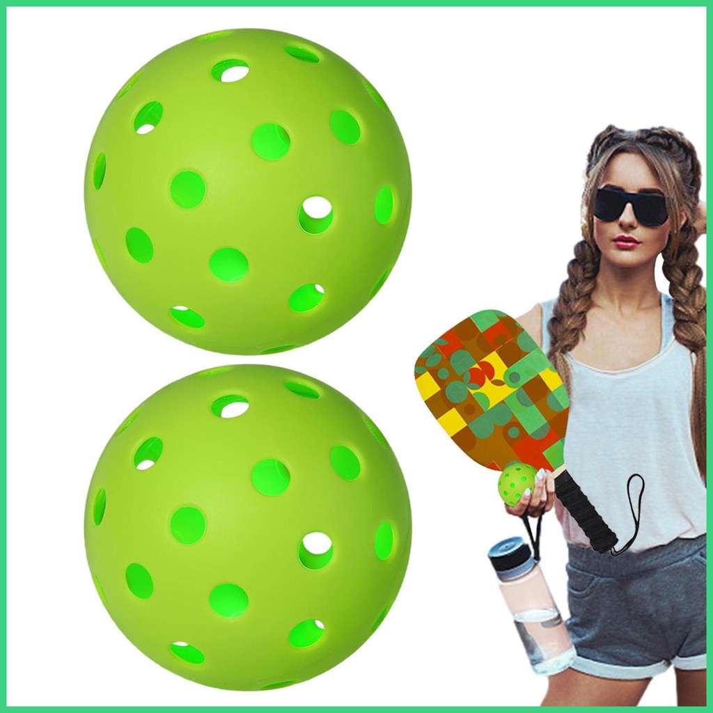 LED Pickle Ball Light Up Sports Ball Pickleball Equipment Green Ball ...