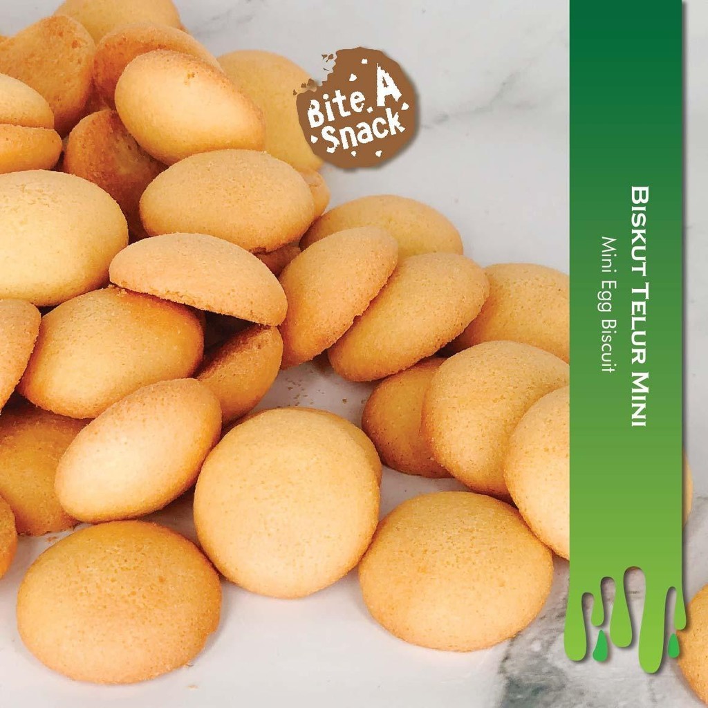 Traditional Mini Egg Biscuit | Biskut Telur Mini Tradisional (HALAL ...