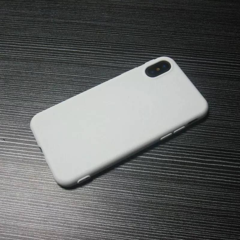 White Soft Silicone Back Case (IPHONE/ANDROID) | Shopee Malaysia
