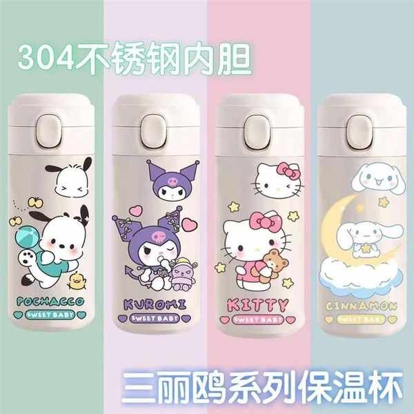 tumbler tahan sejuk kuromi botol air tahan sejuk kuromi bekas air tahan sejuk Kulomi, Sanrio ...