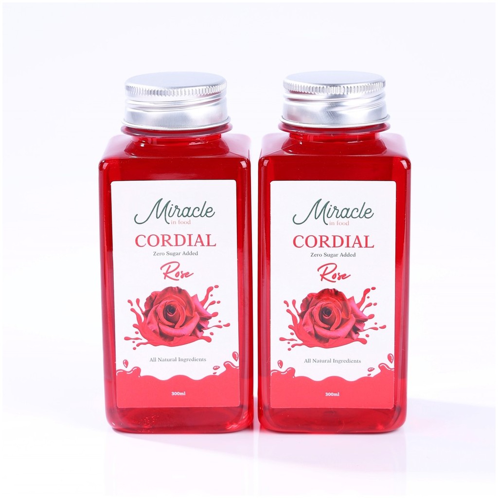 Cordial Zero Sugar Rose (2 bottles) | Shopee Malaysia