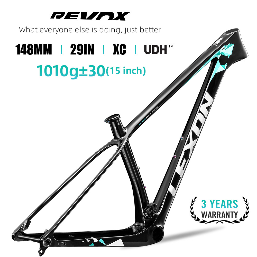 LEXON Carbon Frame Hardtail Bike Frame 29 XC Geometry Boost 148x12mm ...