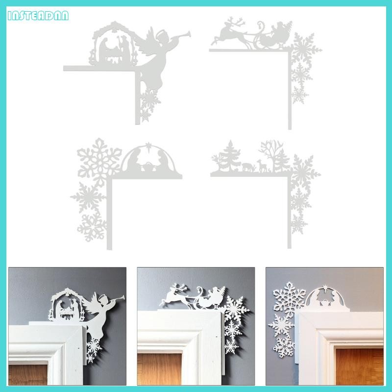 inste Corner Sign Decorations for Christmas Door Frame Holiday Window ...