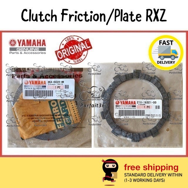(1PC) RXZ CATALYZER & MILI Clutch Plate / Middle Iron Plate / Besi ...