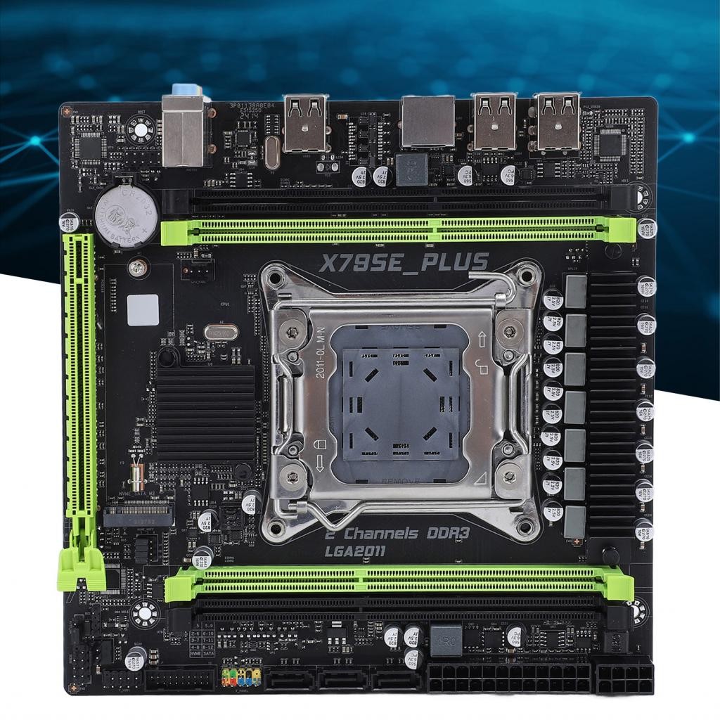 Eleganthome X79SE Plus LGA 2011 Motherboard Desktop Computer ...
