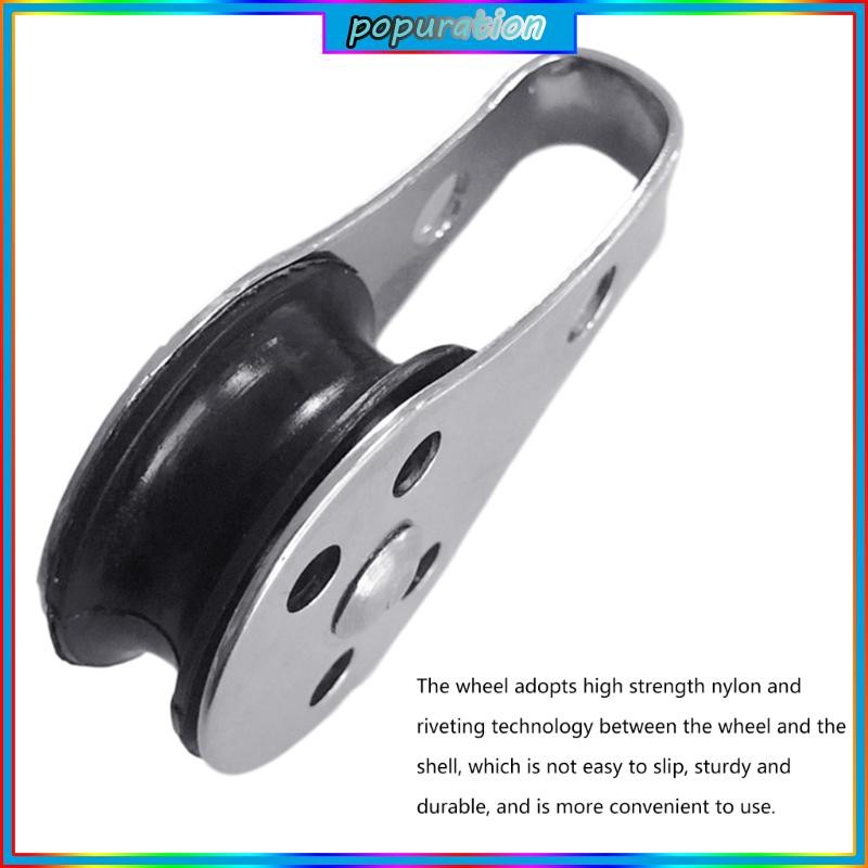 POP Heavy Duty Cable Wire Rope Roller Nylon Pulley for Washing Line ...