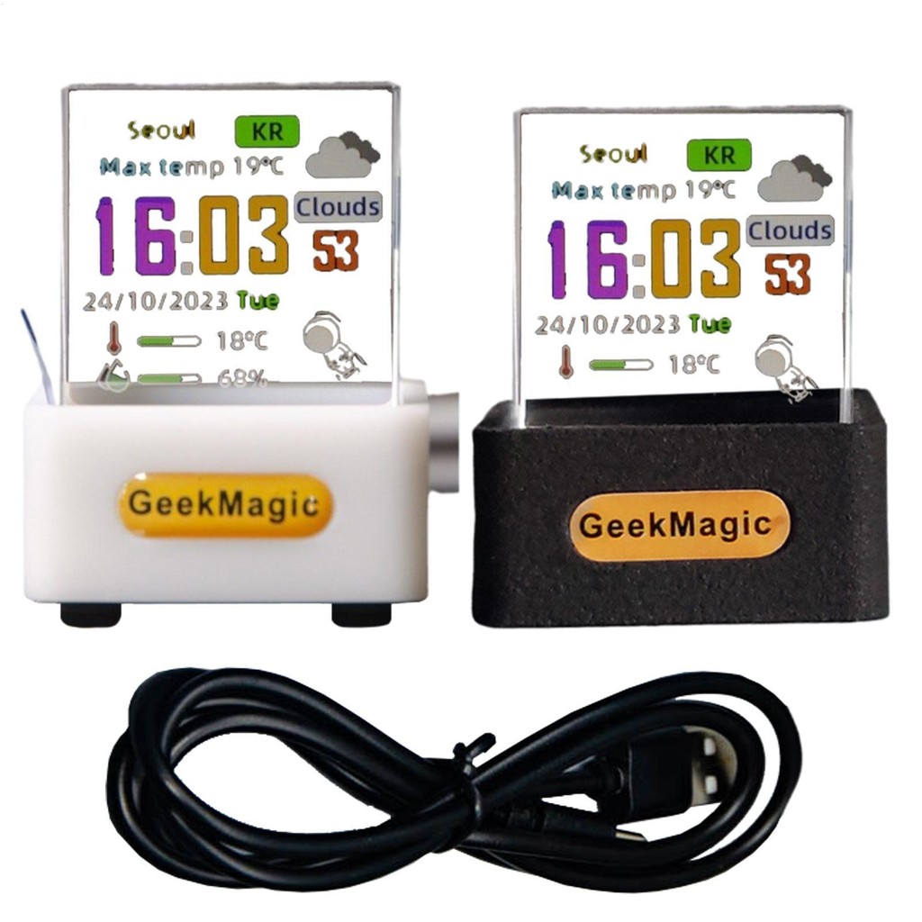 GeekMagic 3D Holographic Display Cube WiFi Anime Hologram Cube ...