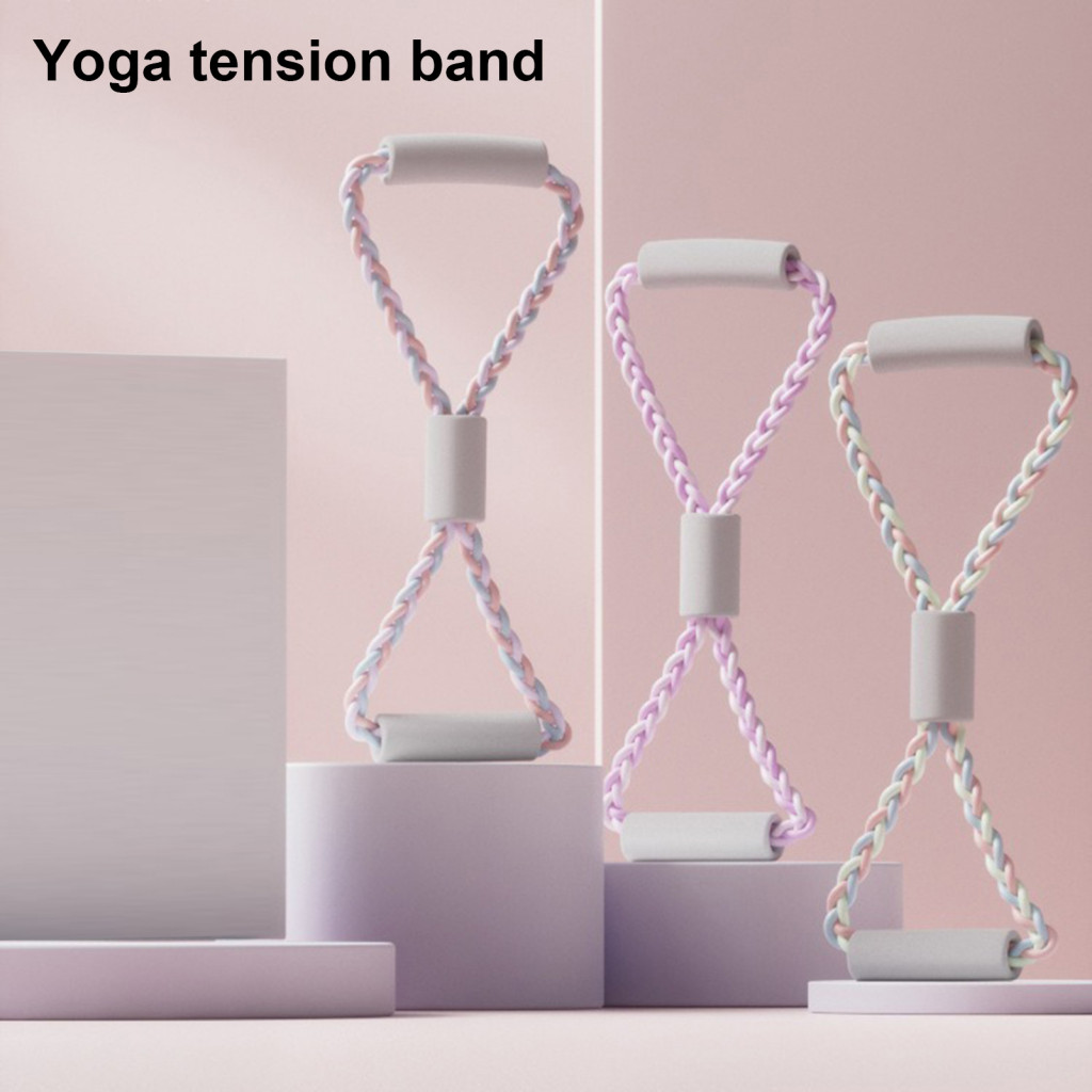 Toning Resistance Band Figure 8 Resistance Band Arm Shoulder Stretch ...