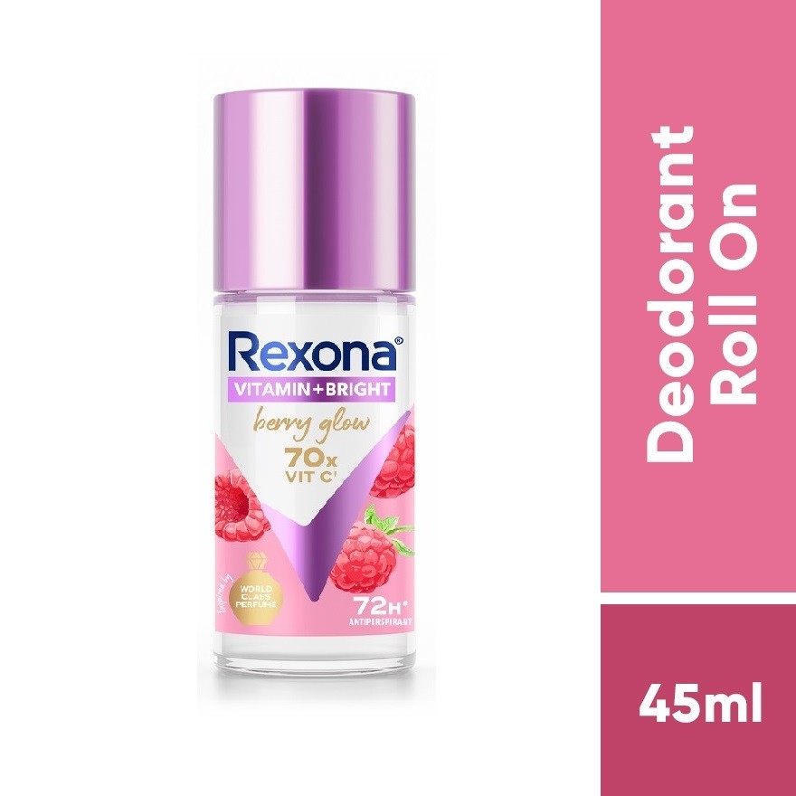 REXONA Vitamin Bright Berry Roll On Deo 45ml | Shopee Malaysia