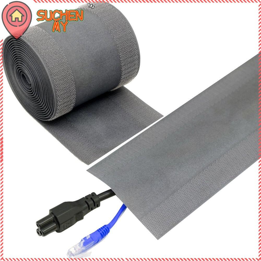 SUCHENMY Carpet Cord Cover, Easy to Use Prevent Tripping Floor Wire ...