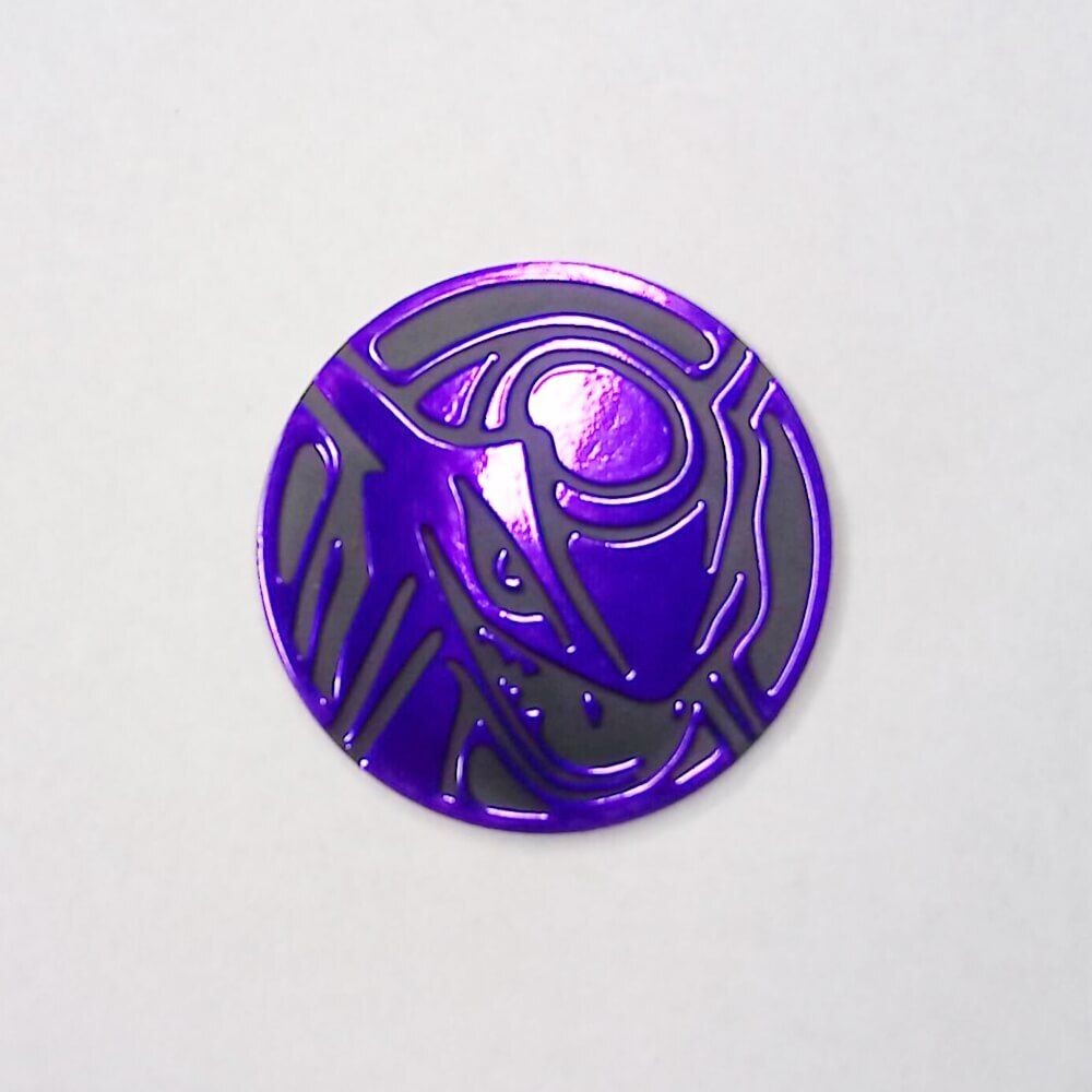 Pokemon TCG Coin RAYQUAZA [Purple] 35MM | Shopee Malaysia