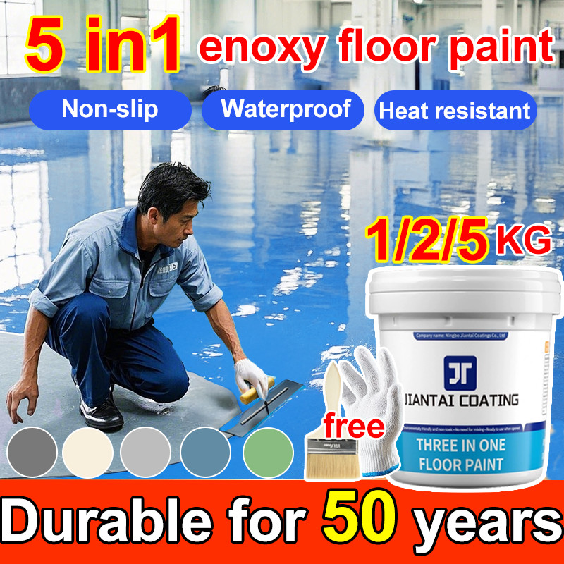 epoxy floor paint cat lantai simen Suitable For Warehouse,Workshop ...