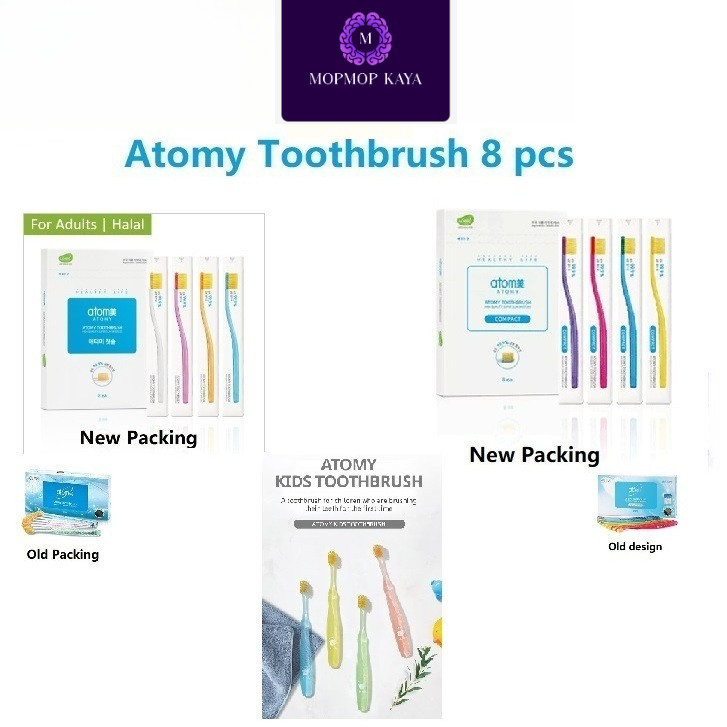 Atomy Toothbrush High Quality Anti-Bacteria Brush (1 box 8 pieces ...