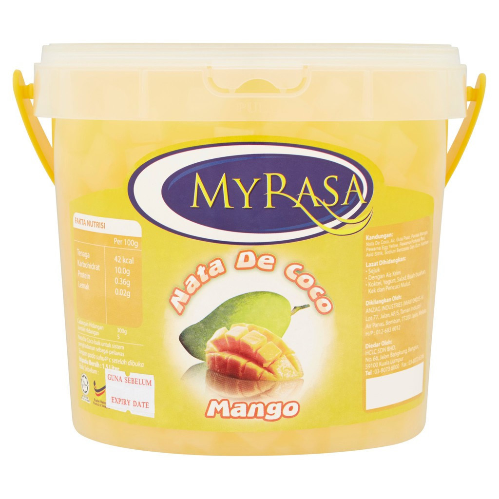 MyRasa Nata De Coco - Mango (1.5L) | Shopee Malaysia