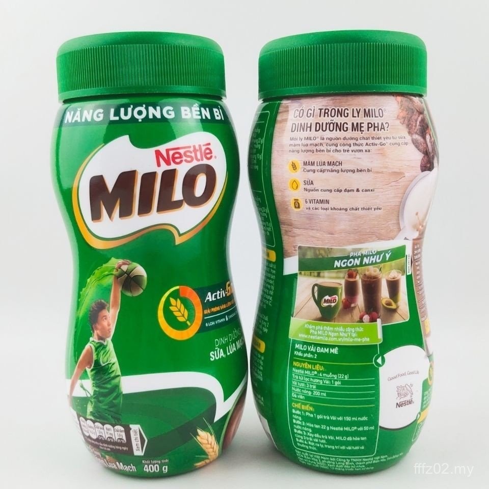 Vietnam Original Packaging Imported Nestle milo milo 400g/Bottle ...