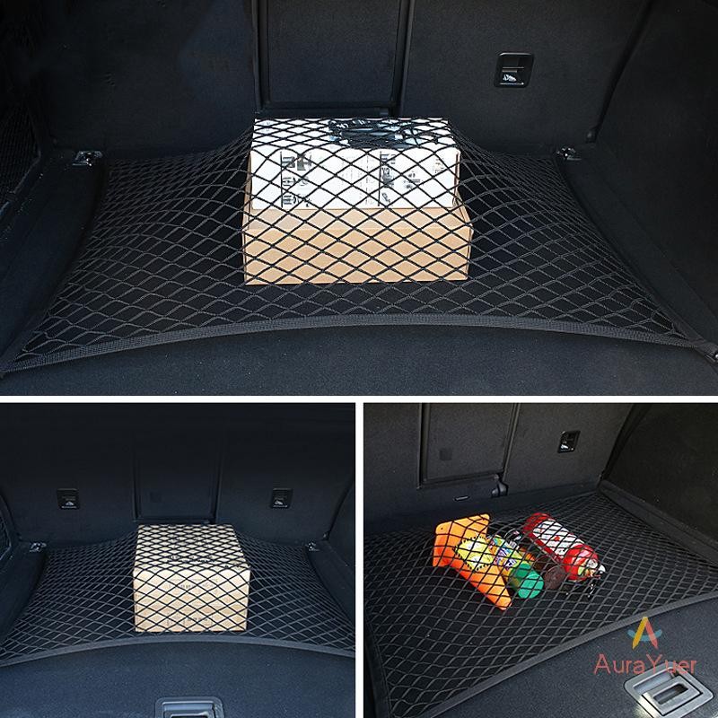 [AuraYuer] Universal Car Trunk Net Elastic Luggage Net Cargo Organizer ...