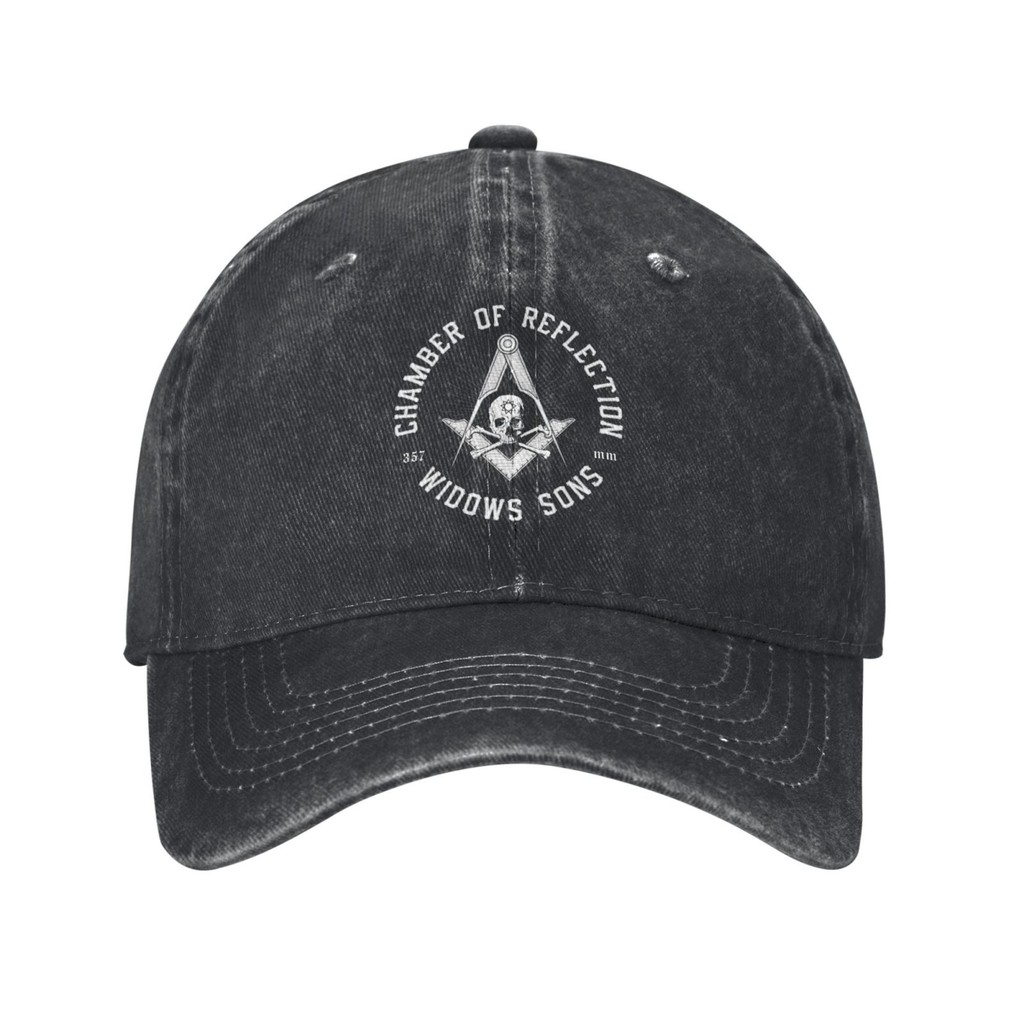 Fashion Cool Widows Sons Masonic Square And Compass Freemason Hats ...