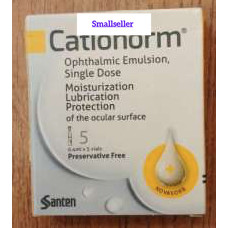 Cationorm Ophthalmic Emulsion Single Dose Eye Drops 0.4ml x 5 [No Box ...
