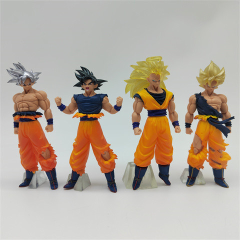 BANDAI HG DRAGON BALL Z DBZ DRAGONBALL GOKU SILVER SUPER SAIYAN Ultra ...