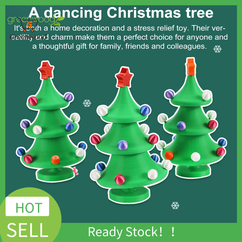 GRE Eye-catching Christmas Centerpiece Mini Christmas Tree Figurine ...