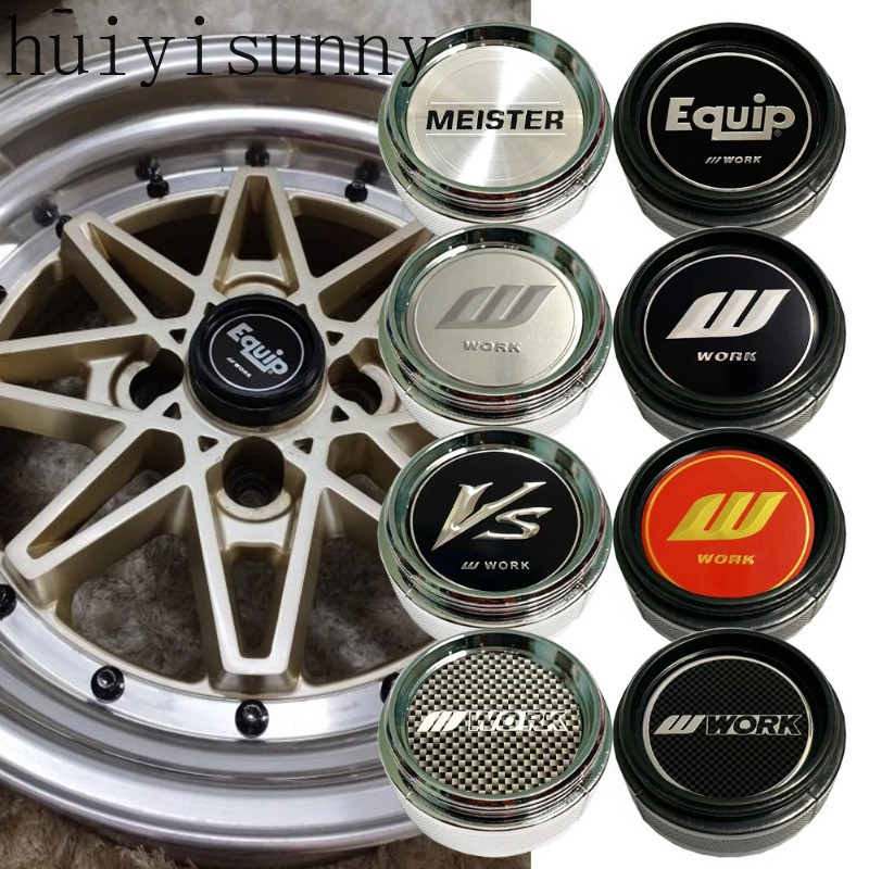 HYS 1PC 66/62mm Meister Work center cap for work emotion rims center ...