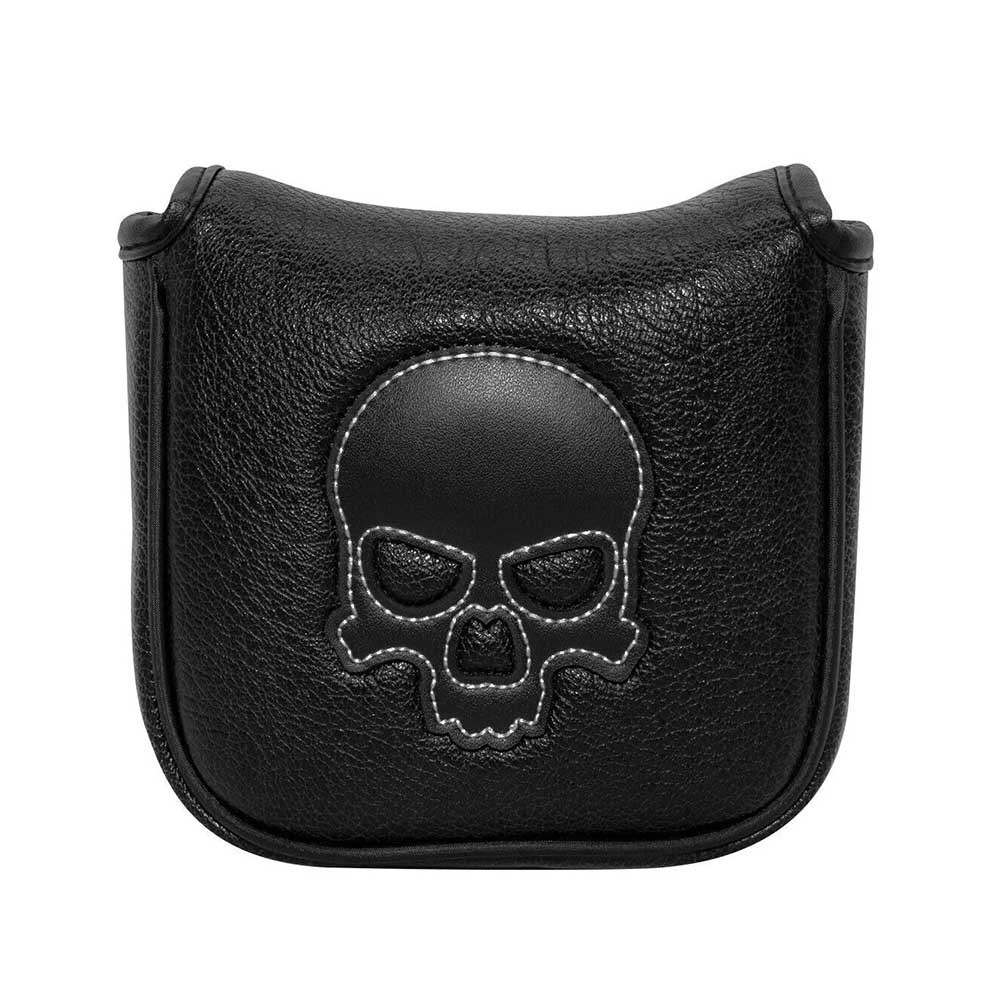 Universal Personalized Skull Golf Square Mallet Putter Cover Headcover ...