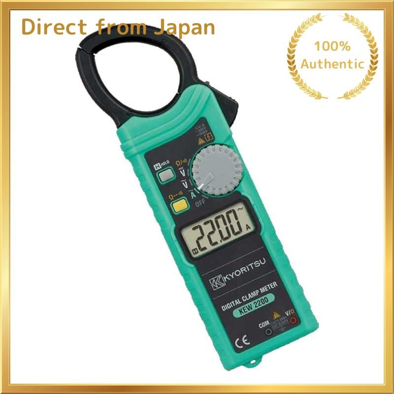 Kyoritsu electric tester KYORITSU AC digital clamp meter KEW2200 ...