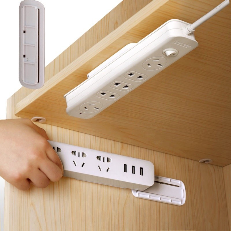 Electrical Socket Wall Sticker Non-Perforated Sticker Plug Fixer Home ...