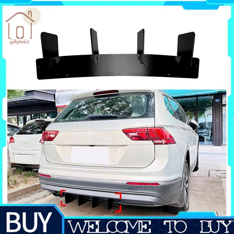 Car Rear Bumper Spoiler for VW Tiguan MK2.5 2021-2023 Rear Bumper Lip ...