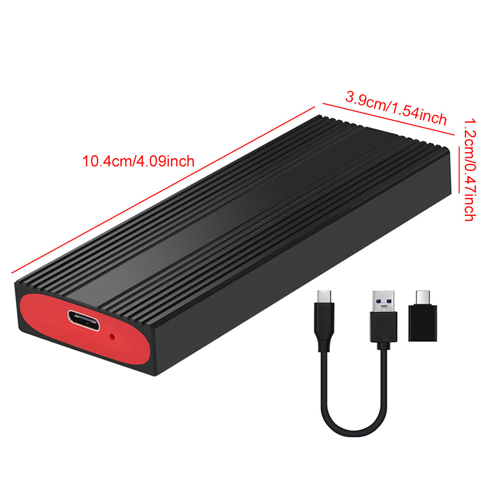 M.2 NGFF NVME SSD Case 6/10Gbps SSD Disk Box for 2230/2242/2260/2280 M2 NVMe SSD [freeplus.my ...