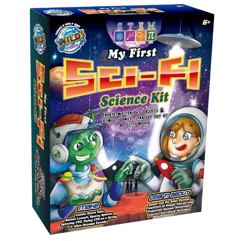 Stem Wild Creativity Experiment Toy! Science My First Sci-Fi Science Kit Space Cosmic Creativity ...