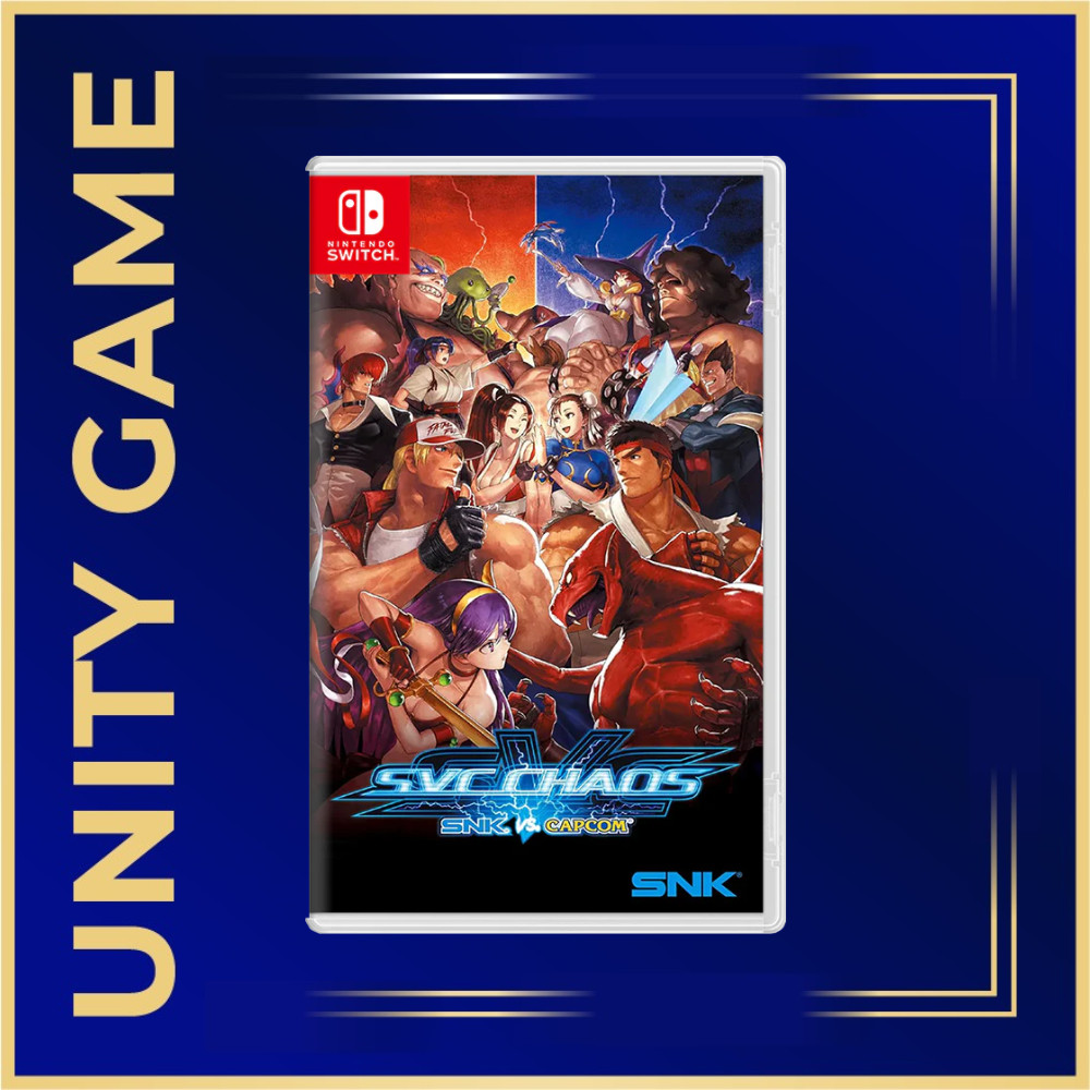 [READY STOCK NSW Nintendo Switch SNK vs CAPCOM SVC CHAOS [AS/ENG] | Shopee Malaysia