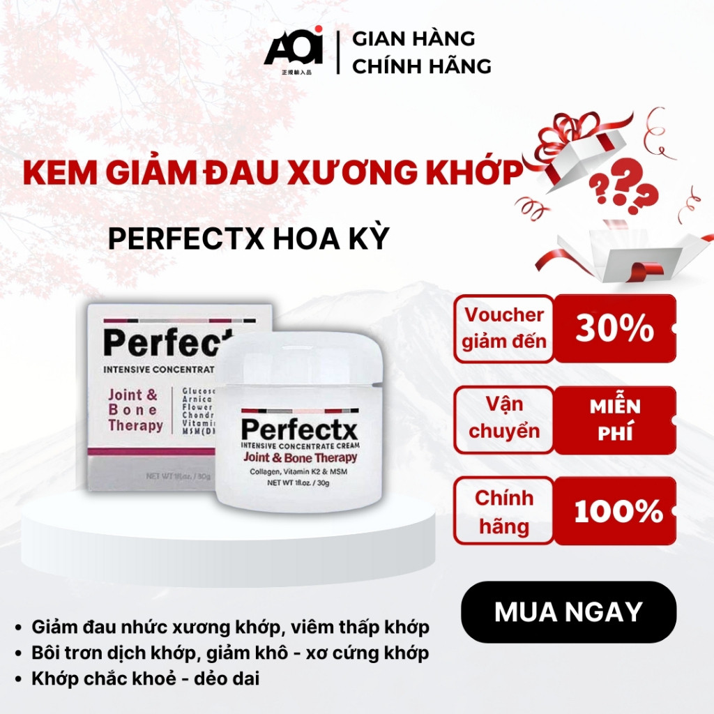 (WARRANTY) Perfectx Bone and Joint Cream, Reduces Muscle Pain, Stiff ...