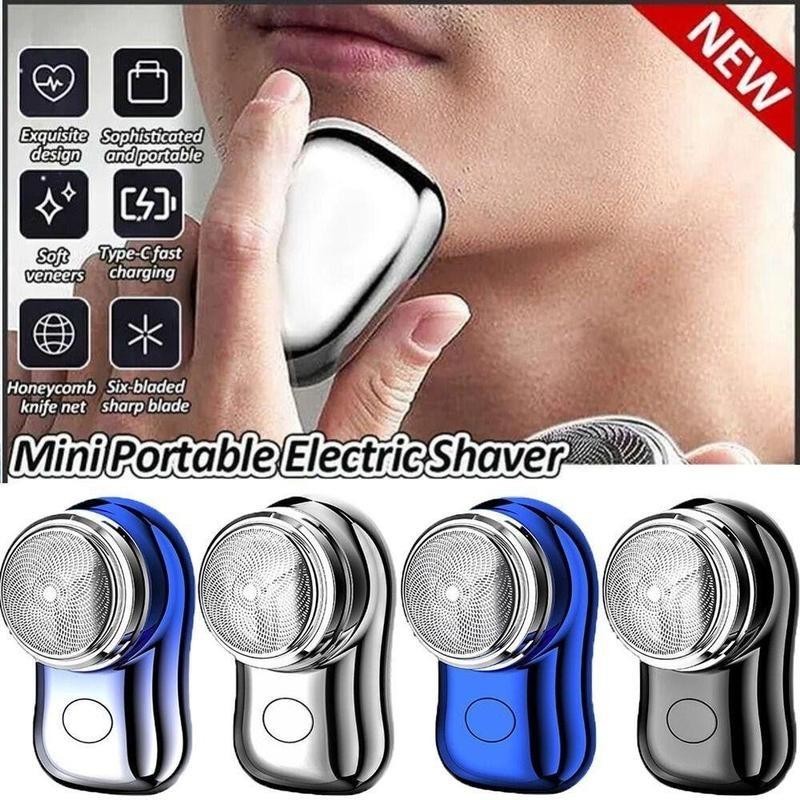 Pencukur Elektrik Mini Gaya Baharu untuk lelaki Pencukur Boleh Susun ...