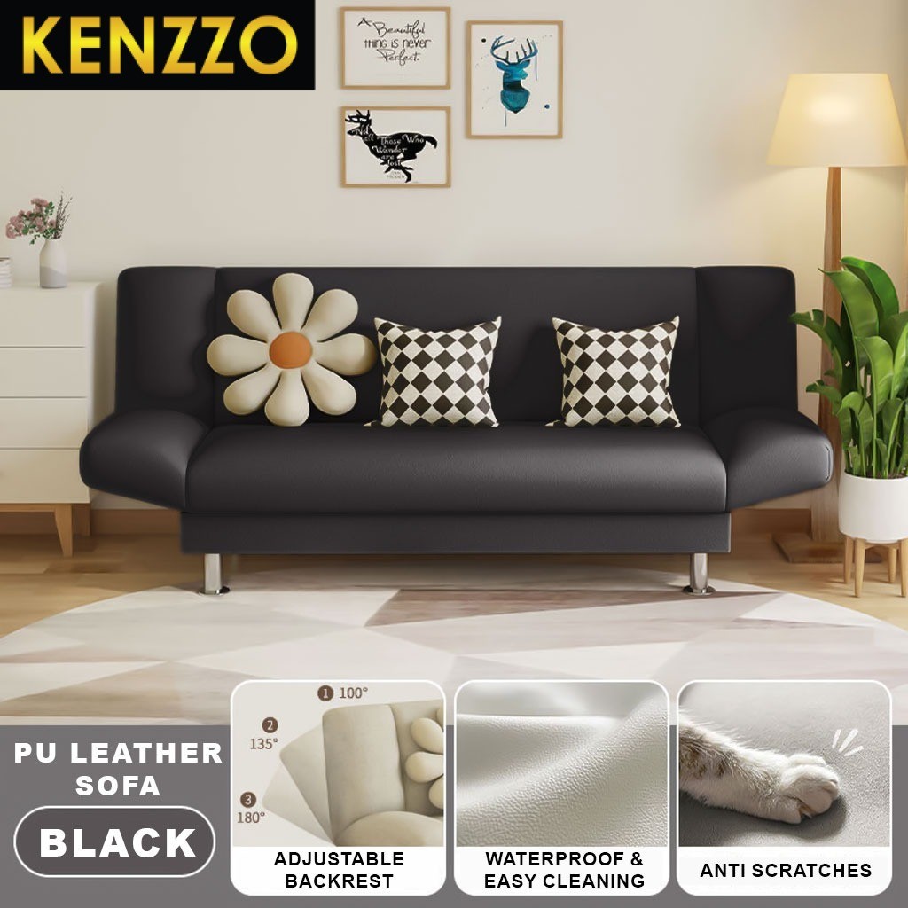 Sofa Bed Anti Scratch Cat PVC Leather Material | Sofa Anti Cakar Kucing ...