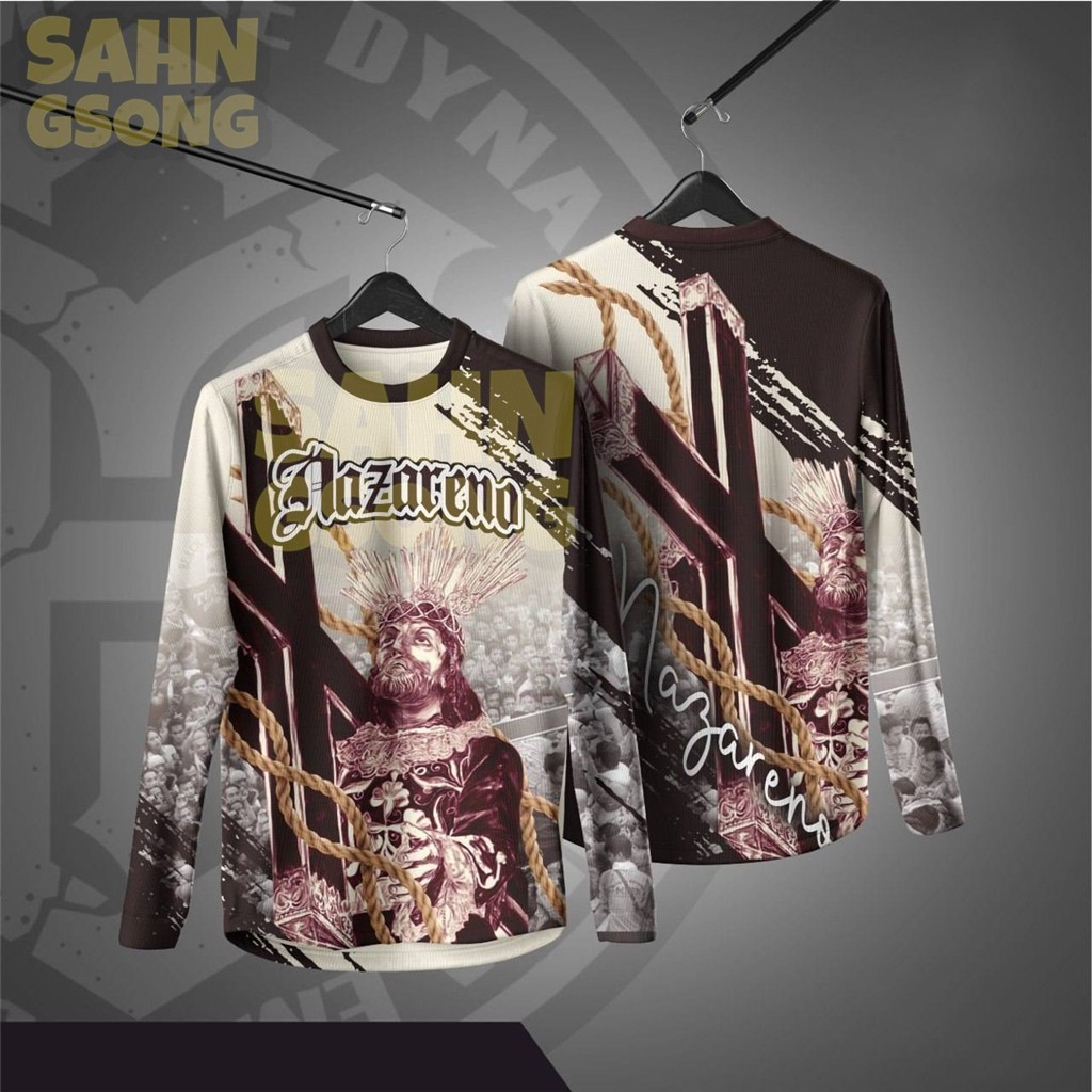 Fully sublimated 3D print TSHIRT nazareno 2025 debosyon traslacion ...
