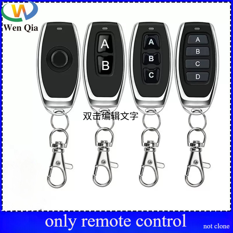 RF433MHz Wireless Remote Control Universal Transmitter No Clone For ...