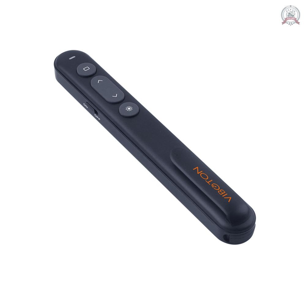 VIBOTON PP-936 2.4G Multimedia Remote Control Wireless for Powerpoint Presentation Presenter ...