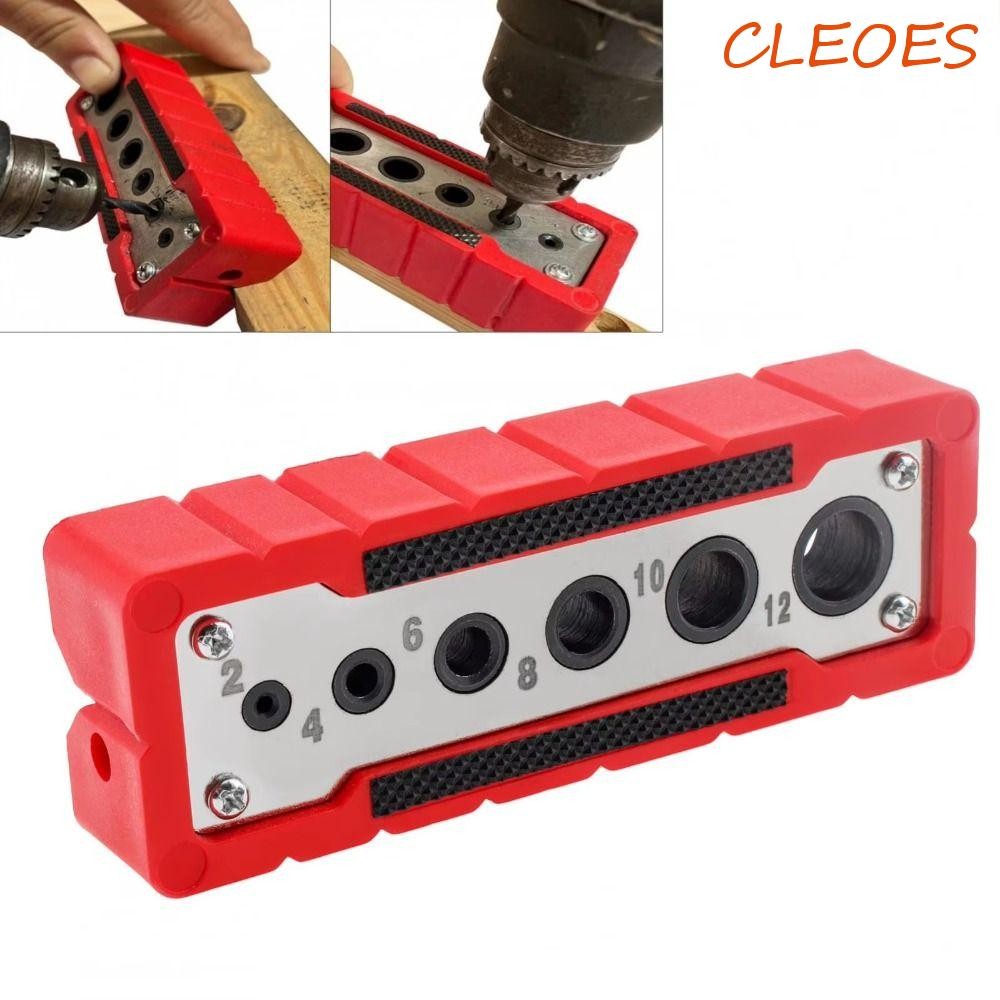 CLEOES 6 Hardened Drill Guide, Clamp Locator Center Guide Portable ...
