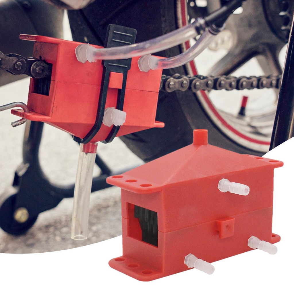 Motorcycle Chain Cleaner Motorcycle Cable Lube Tool Motorcycle Chain ...
