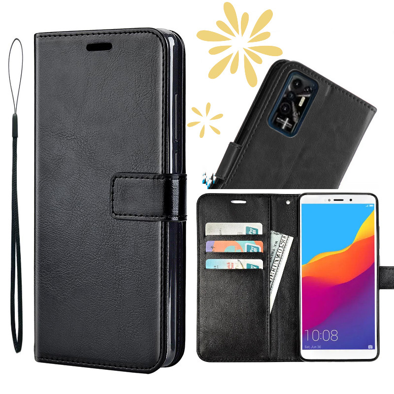 Tecno Pova 2 LE7 LE7n pova2 LE7 LE7n casing Businessleather foldable ...