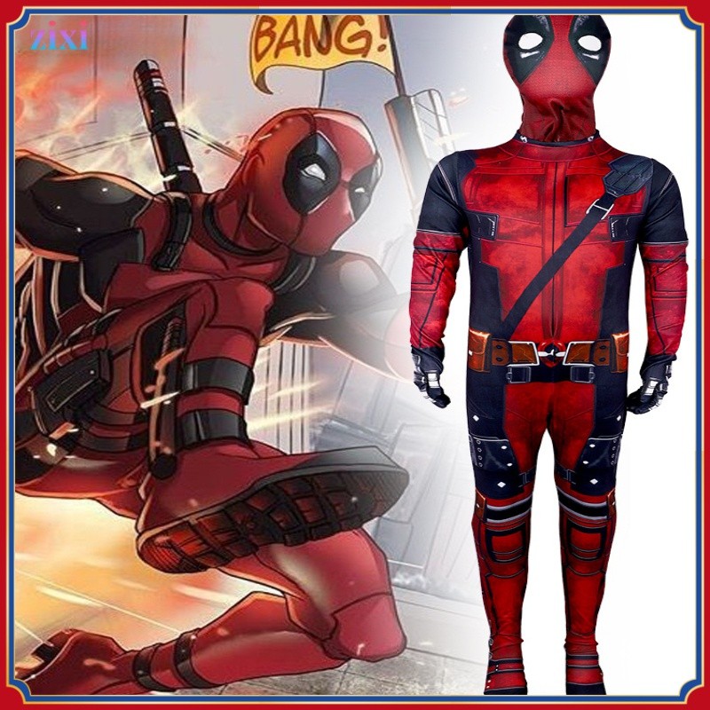 Deadpool 3 Wade Cos Costume Marvel Movie Universe Cosplay Costume ...