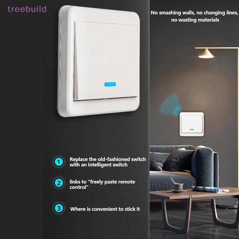 [treebuild] Wireless Remote Control Switch Panel Intelligent Dual ...