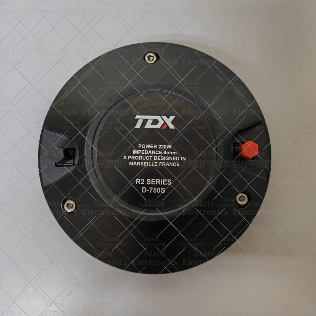 TDX D-750S 74.5mm Voice Coil Titanium Tweeter Horn Driver 8 Ohm 4-Bolt ...
