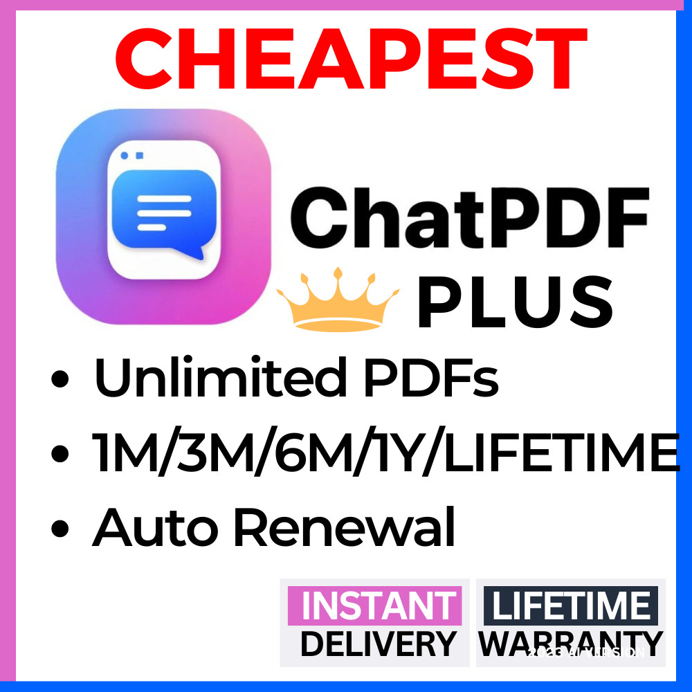 ChatPDF Premium Plus | PDF AI | Summarise PDF & Answer Questions | Upload PDF | Chat with PDF ...