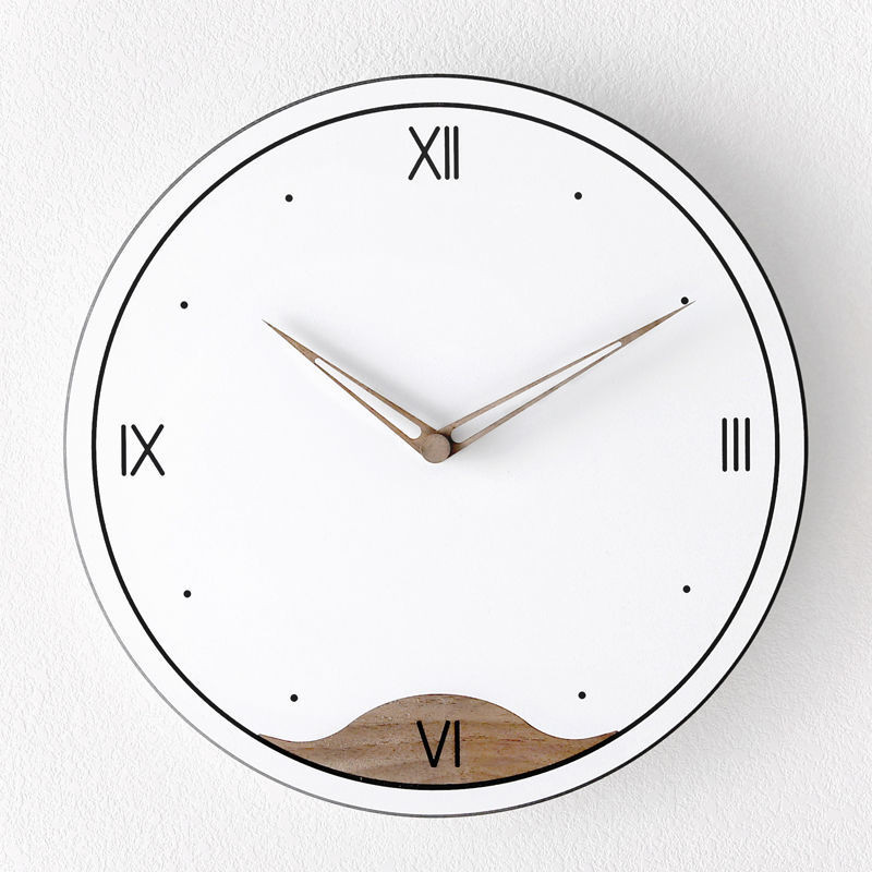 Nordic Minimalist Wall Clock Creative Modern Simple Clock For Living ...