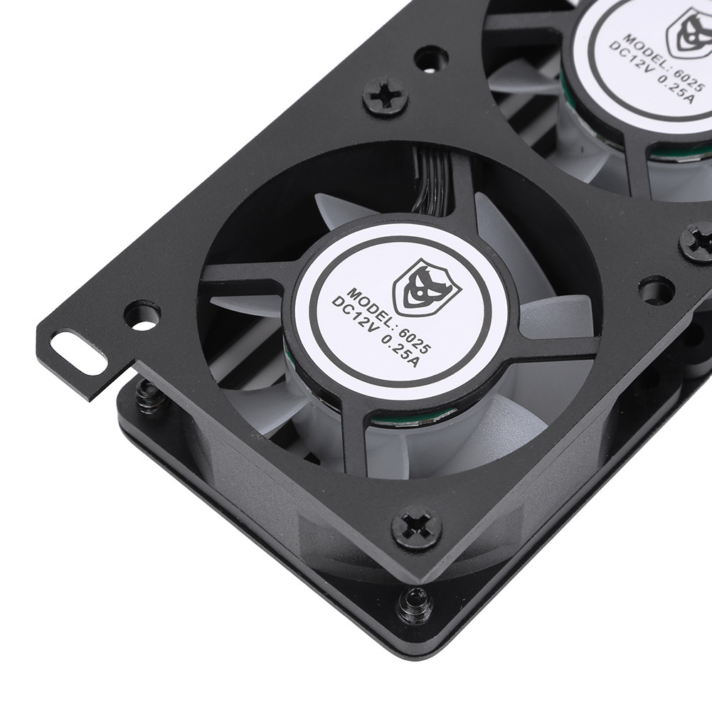 Low Noise Cooling Fan ARGB Syn with Dual 60mm Fan 5V for DDR/DDR2/DDR3/DDR4/DDR5 | Shopee Malaysia
