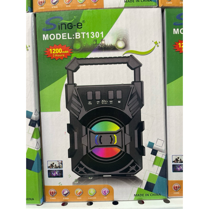 Sing-e model BT1301 super bass speaker 3w 1200mAh new stock November 2024 ada warranty original ...
