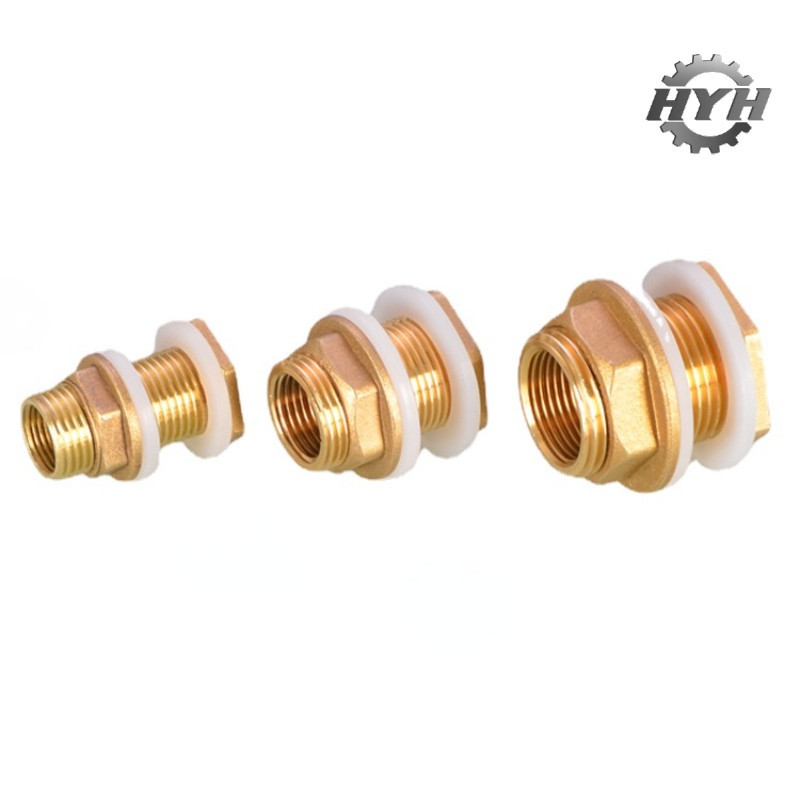 [HYH] 4 Points Inner Outer Wire Water Tank Joint 20mm/25mm/32mm Copper Water Tower Pool Fish ...
